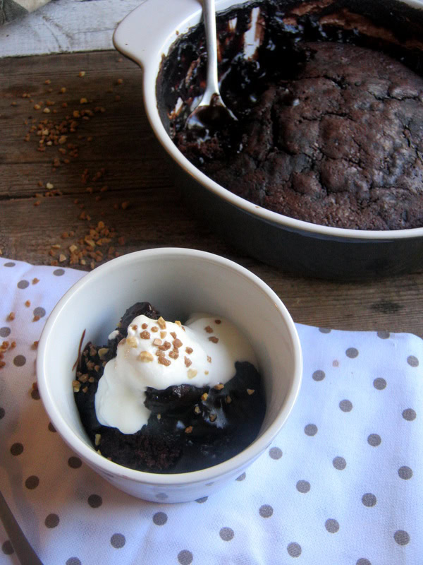 Chocolate Self Saucing Pudding Cake - Julia's Cuisine